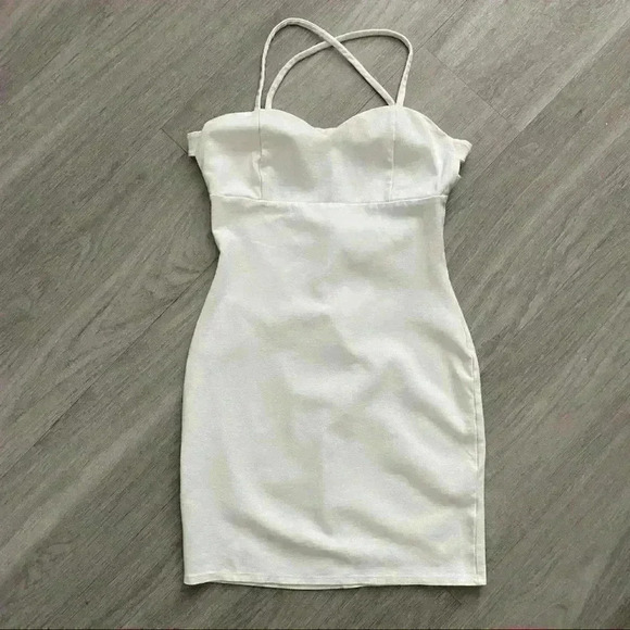 Tobi | Dresses | Tobi Cream Colored Dress | Poshmark